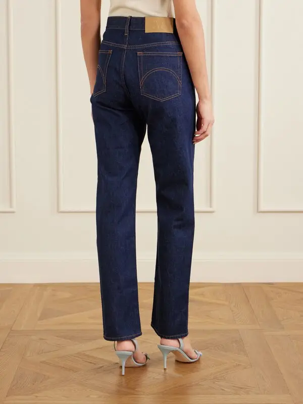 BLAZÉ MILANO Mid-rise Straight-leg Jeans
