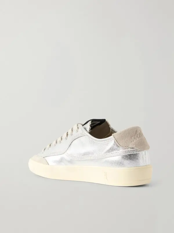 AUTRY Windscape Low Metallic Sneakers - Silver