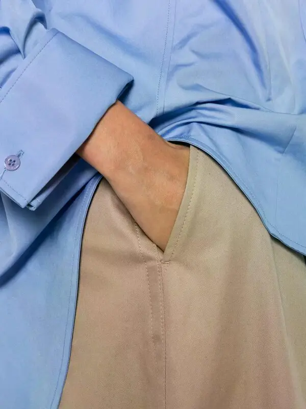 Balenciaga Pleated Trousers - Neutrals