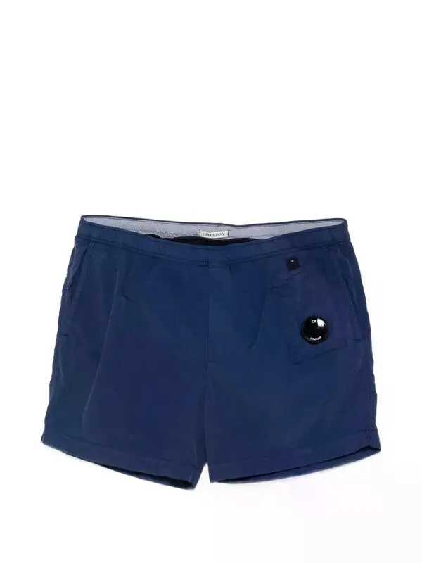C.P. COMPANY Elastic-waistband Swim Shorts - Blue
