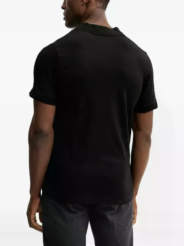 Karl Lagerfeld Logo-print Short-sleeve Polo Shirt