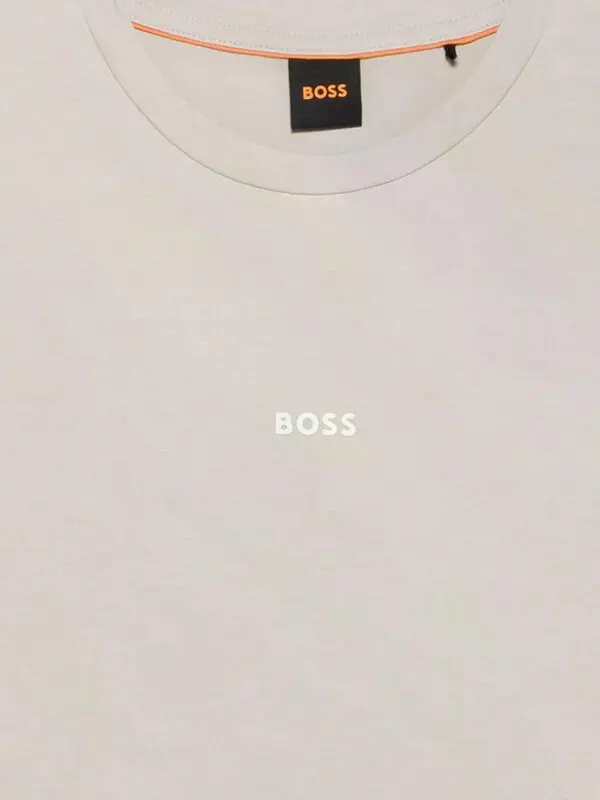BOSS Logo-print T-shirt - Grey