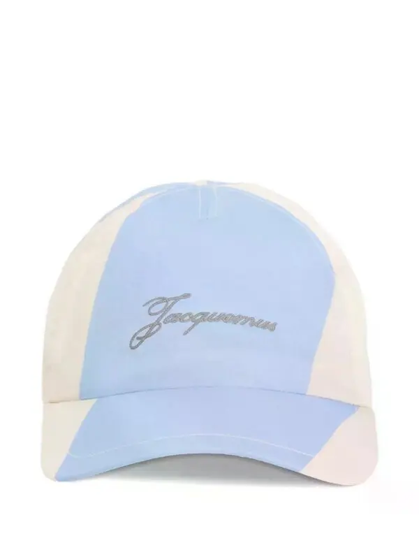 Jacquemus Logo-embroidered Baseball Cap - Blue