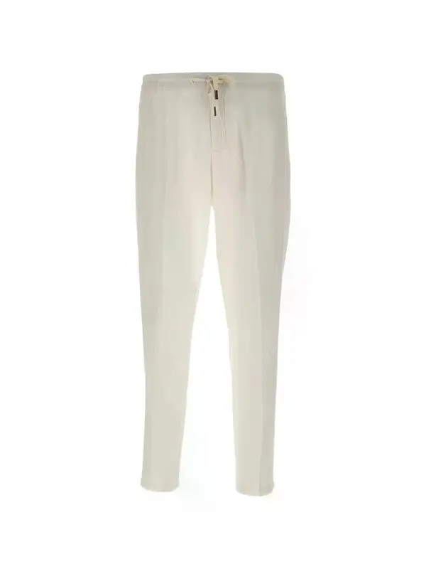 PERFECTION Drawstring Tapered Trousers