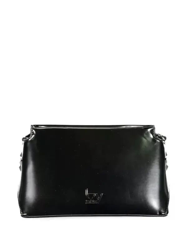 Byblos Patent-leather Star-stud Clutch