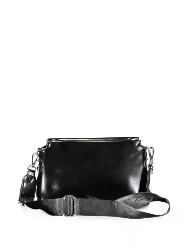 Byblos Patent-leather Star-stud Clutch