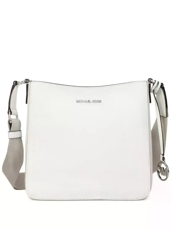 Michael Kors Leather Cross Body Bag - White