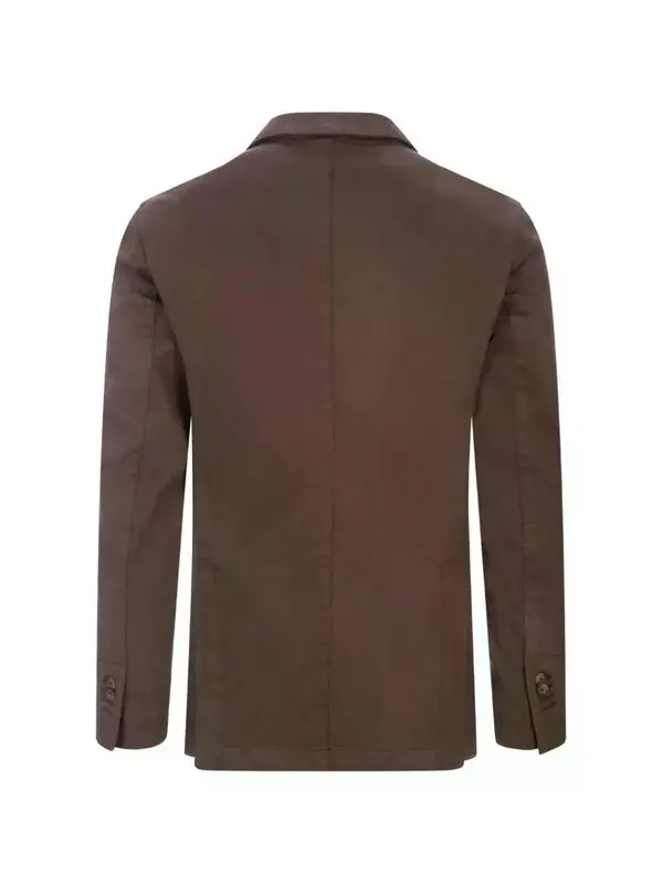 RUSSOCAPRI Buttoned Cotton Blazer