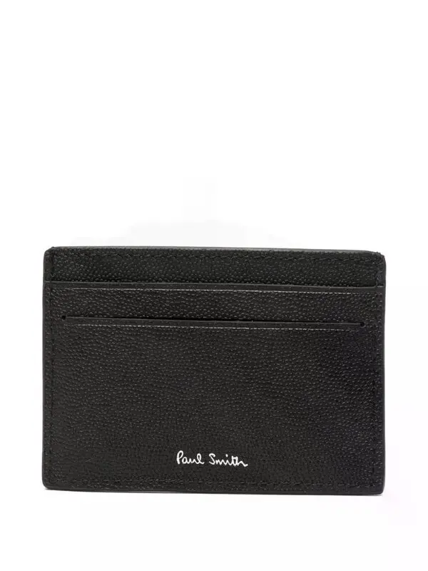 Paul Smith Zebra-patch Pebbled Cardholder