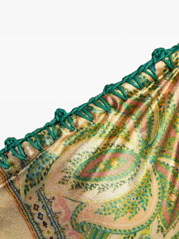 DEL MAAR Kaima Paisley-pattern Bikini Top