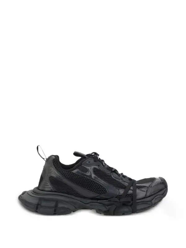 Balenciaga 3xl Layered Sneakers - Black
