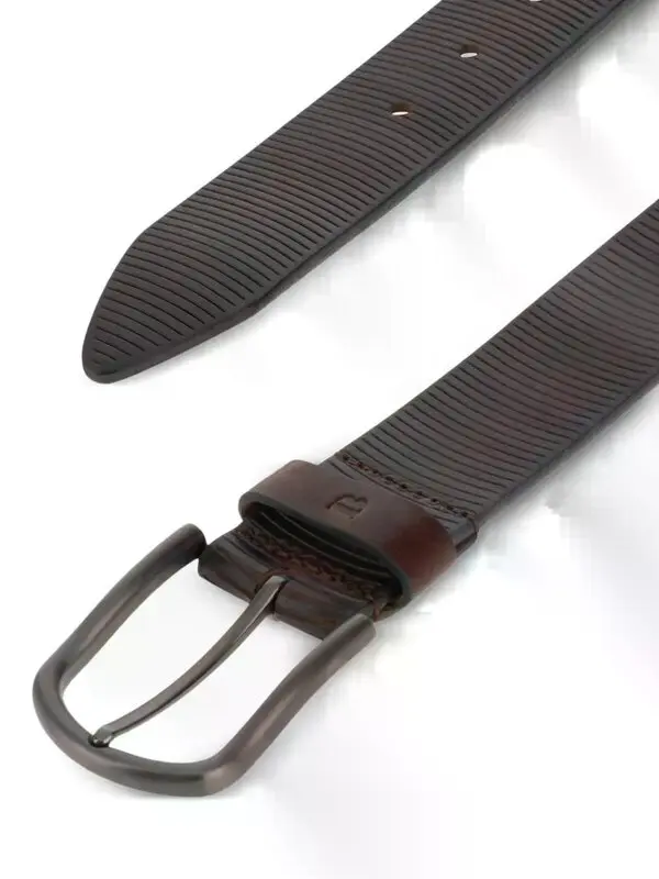 Boggi Milano Carved Striped-design Belt