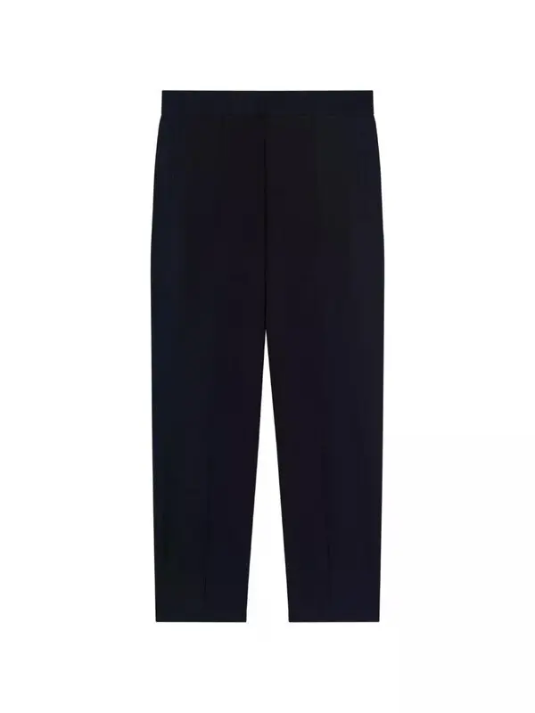 Emporio Armani Elasticated-waist Trousers - Blue