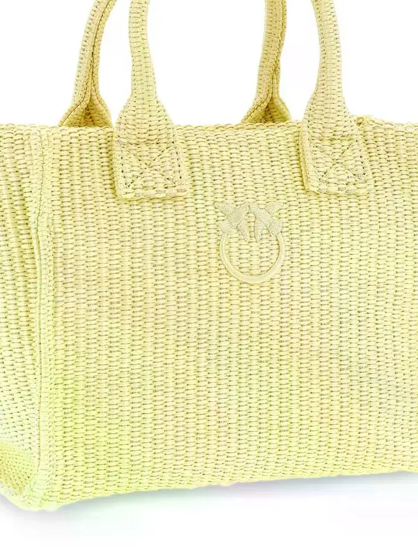 Pinko Beach Mini Tote Bag - Yellow