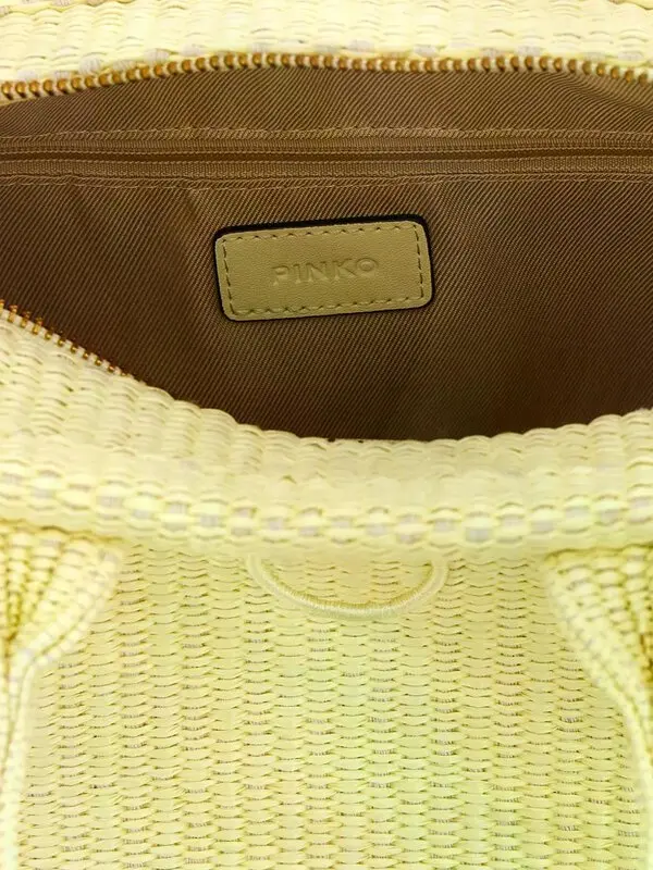 Pinko Beach Mini Tote Bag - Yellow