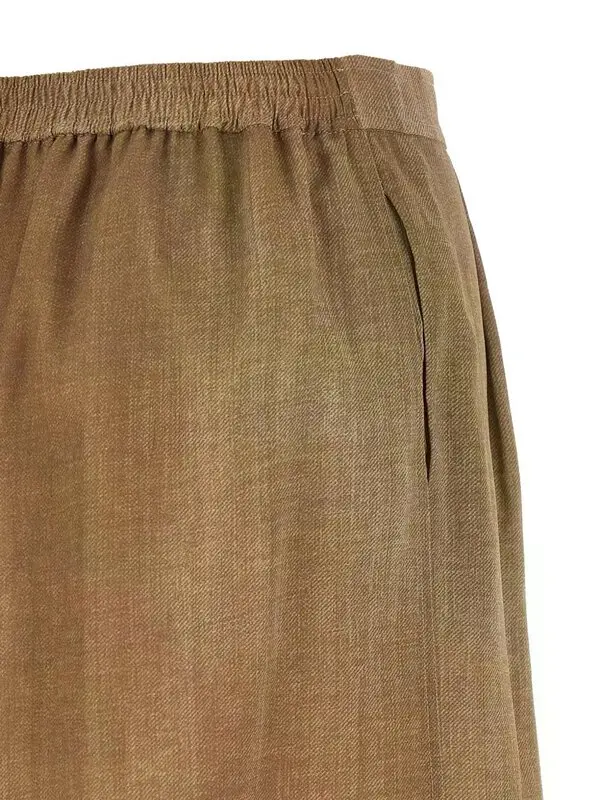 Ermanno Scervino Pleated Shorts - Brown