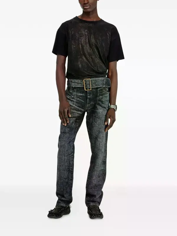 DIESEL® T-norm-aa2 Foil-print T-shirt