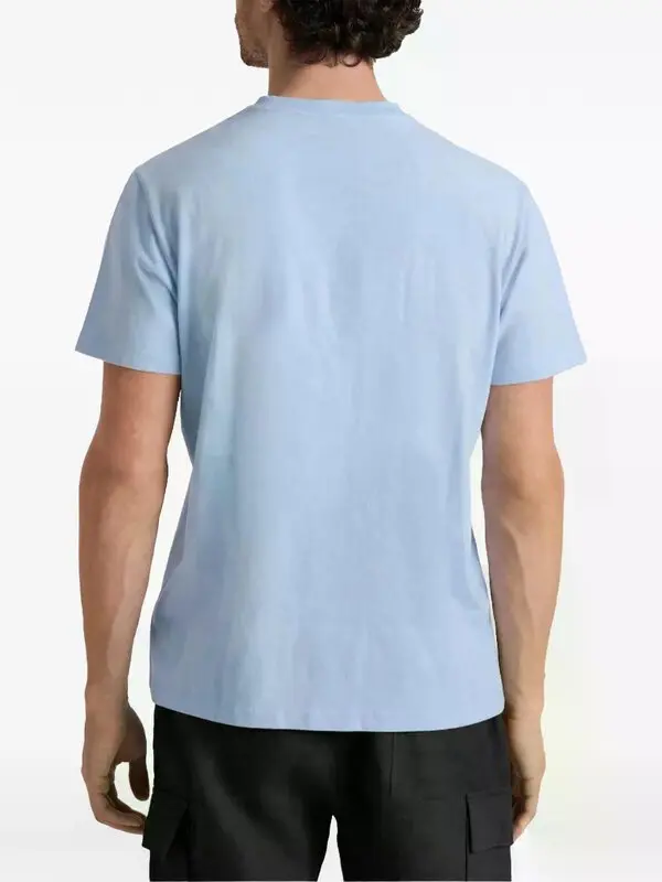 Vilebrequin Turtle-embroidered T-shirt - Blue