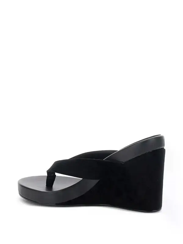 Jeffrey Campbell Liezel Suede Wedge Sandals