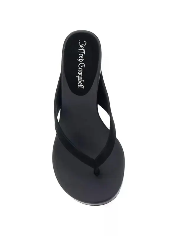 Jeffrey Campbell Liezel Suede Wedge Sandals