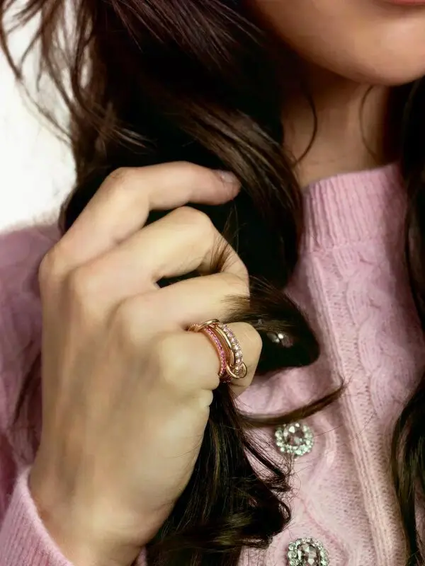 SPINELLI KILCOLLIN Norah Sapphire Ring - Pink