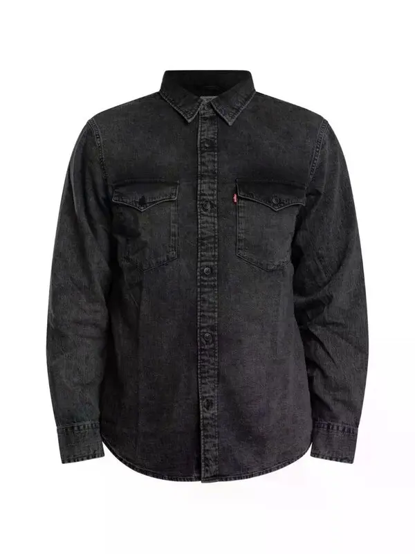 LEVI'S Button-up Denim Shirt - Black