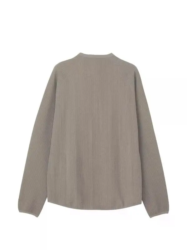 GOLDWIN Waffle-knit Raglan-sleeve T-shirt - Neutrals