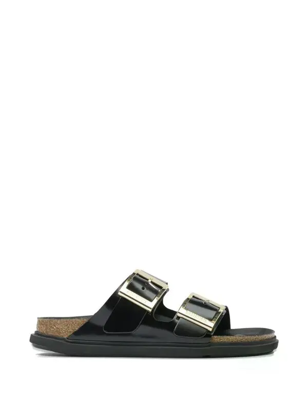 BIRKENSTOCK Arizona Buckle Strap Sandals - Black
