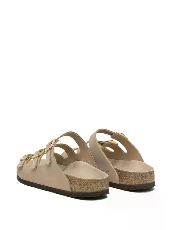 BIRKENSTOCK Florida Buckle-strap Sandals - Neutrals