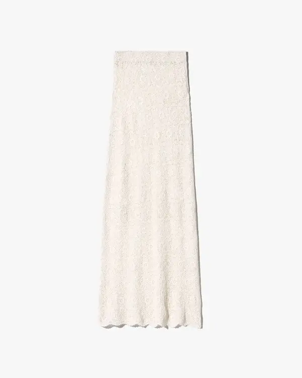 NILI LOTAN Nika Knitted Long Skirt
