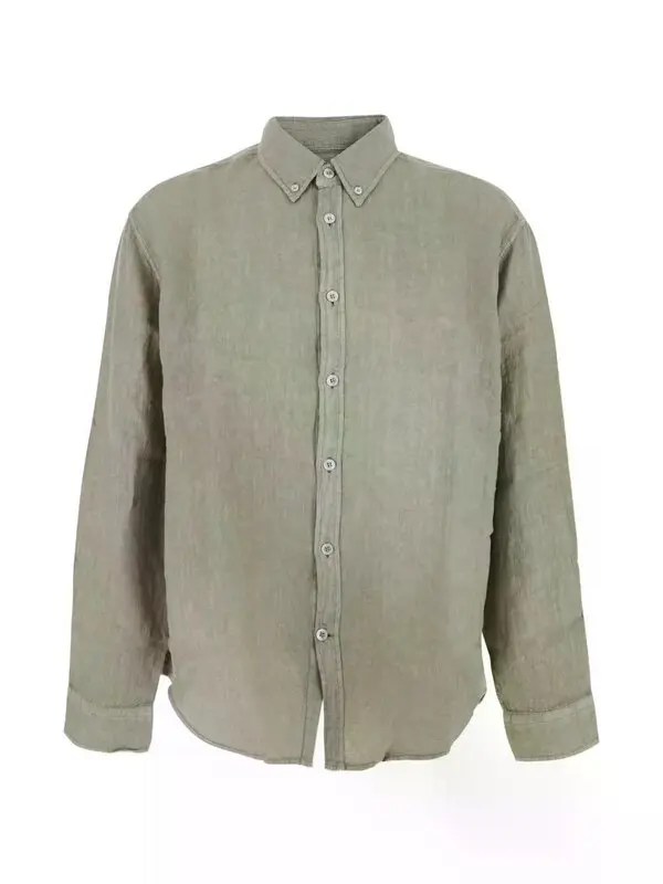COOR Button-down Linen Shirt - Neutrals