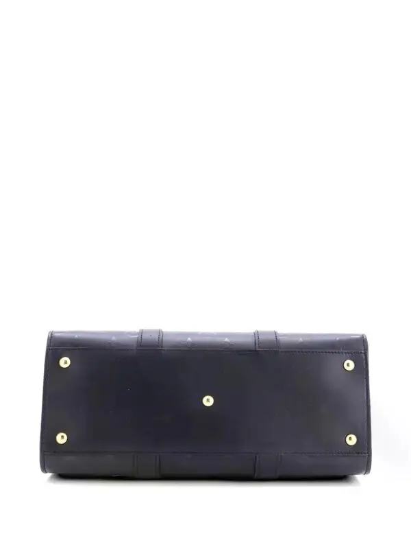 LOUIS VUITTON Very Monogram Leather Gm Tote Bag - Black