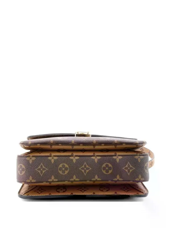 LOUIS VUITTON Pochette Metis Reverse Monogram Canvas Crossbody Bag - Brown