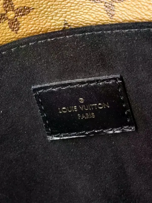 LOUIS VUITTON Pochette Metis Reverse Monogram Canvas Crossbody Bag - Brown