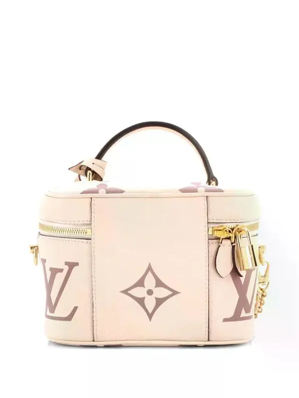 LOUIS VUITTON Vanity Handbag Bicolor Monogram Empreinte Giant Pm - Neutrals
