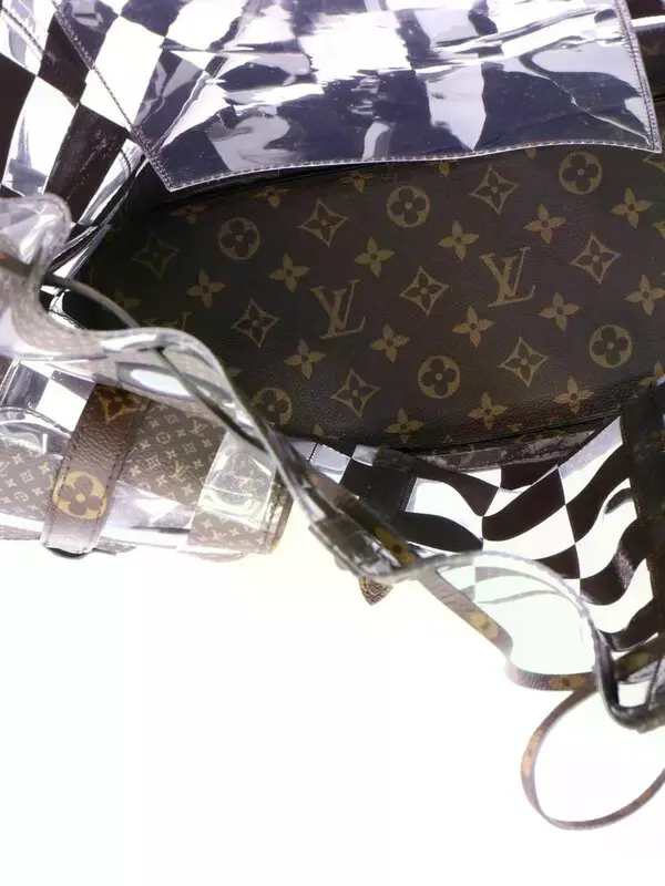 LOUIS VUITTON Christopher Limited Edition Monogram Chess Gm Backpack - Brown