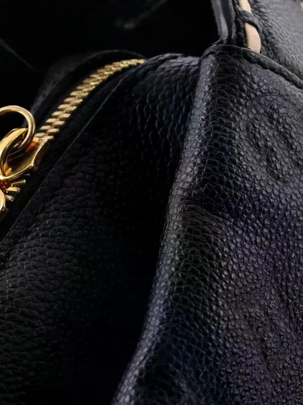 LOUIS VUITTON Vosges Mm Satchel Whipstitch Monogram Empreinte Leather