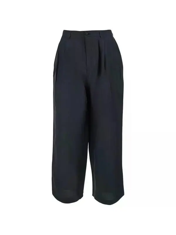 COOR Pleated Wide-leg Trousers