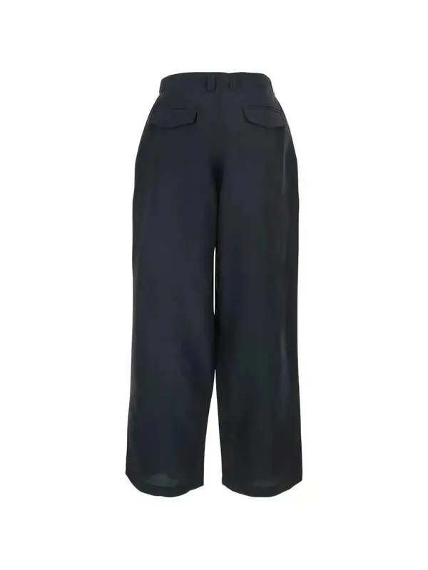 COOR Pleated Wide-leg Trousers