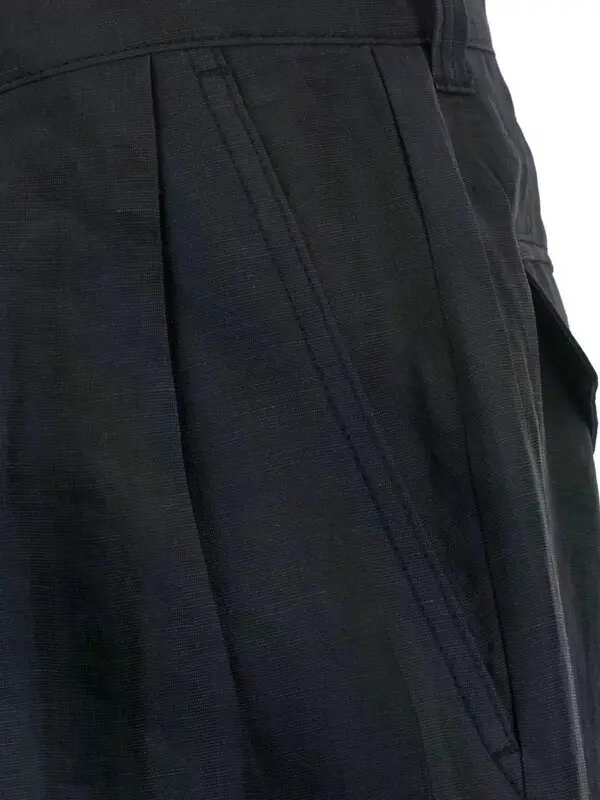 COOR Pleated Wide-leg Trousers