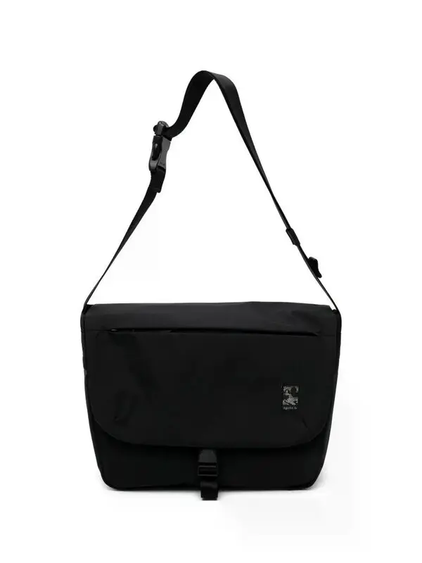 AGNES B. Large Trip Shoulder Bag - Black