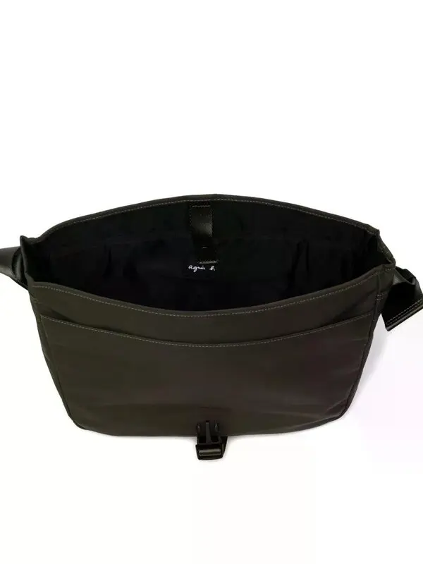 AGNES B. Large Trip Shoulder Bag - Green
