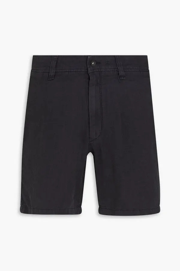 Rag & Bone Haydon Linen Shorts - Black