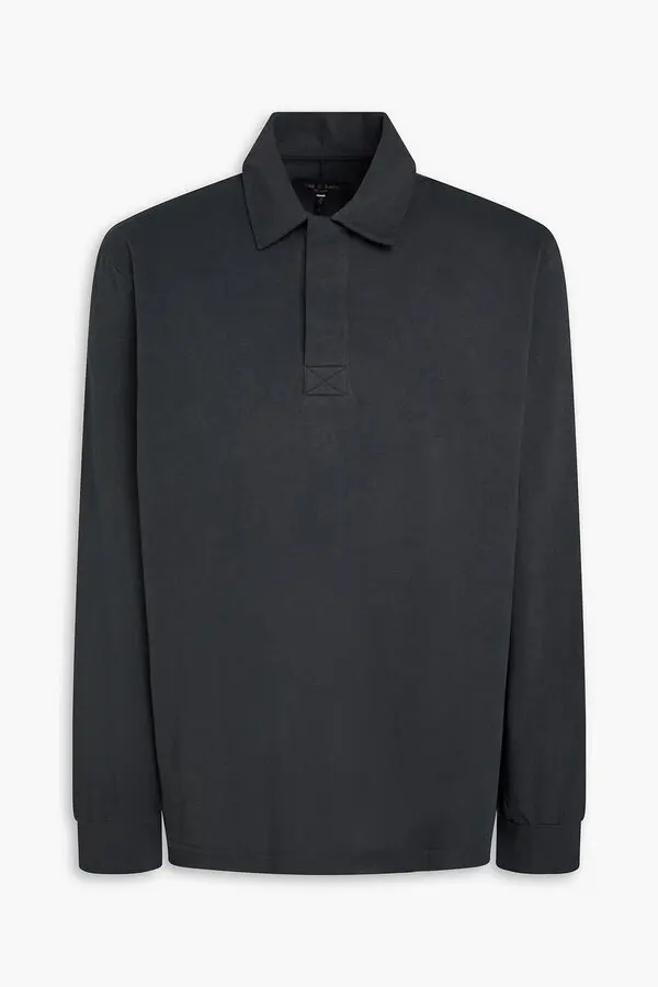 Rag & Bone Cottonjersey Polo Shirt