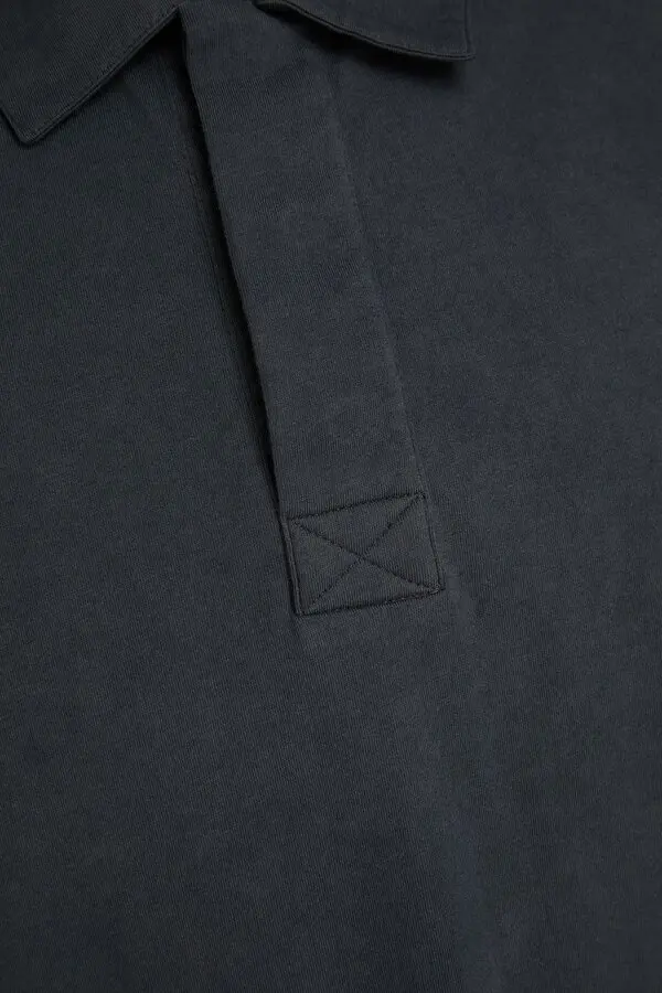 Rag & Bone Cottonjersey Polo Shirt