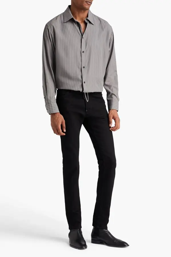 Rag & Bone Matthew Striped Modaljacquard Shirt