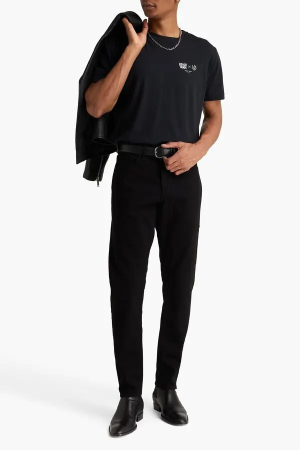 Rag & Bone Fit 3 Athletic Slim-fit Denim Jeans - Black