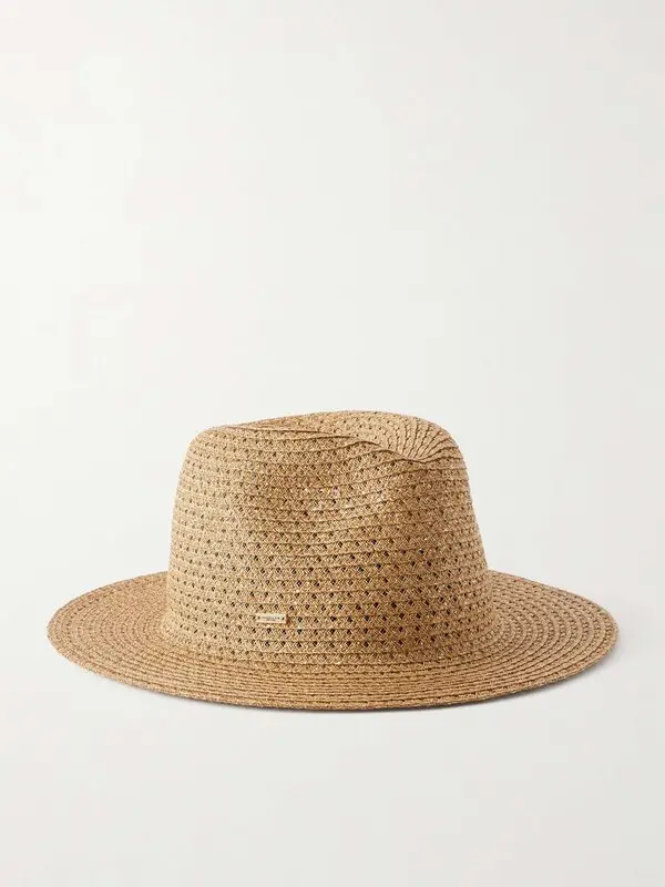 Eugenia Kim Lillian Raffia-effect Hat - Camel