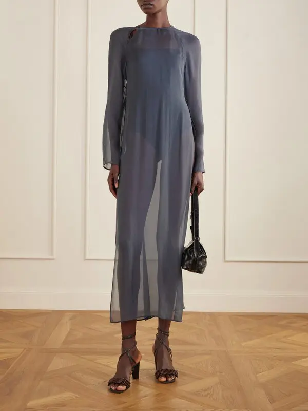LEMAIRE Crepe Maxi Dress