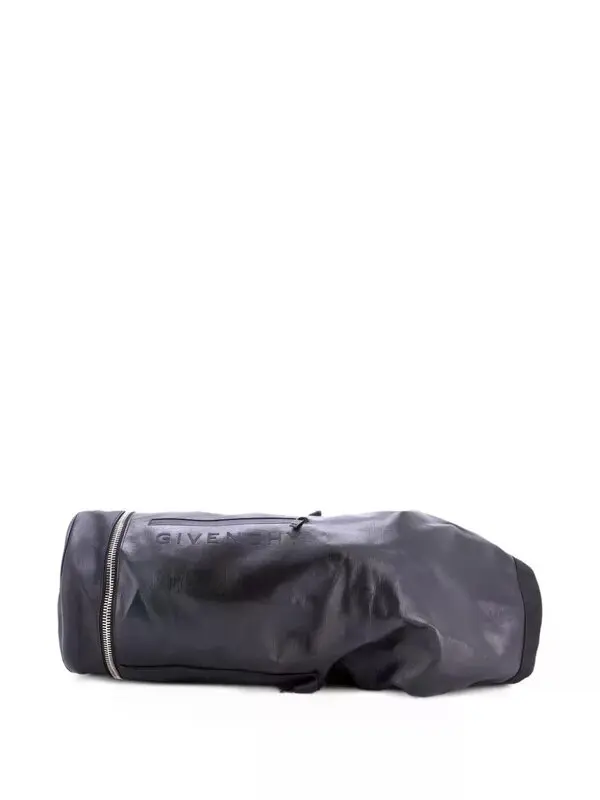 Givenchy Jaw Coated Canvas And Leather Large Backpack